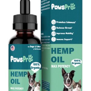 PawsPro Hеmp Оil for Dogs and Cats - Pet Supplement - VZZ081