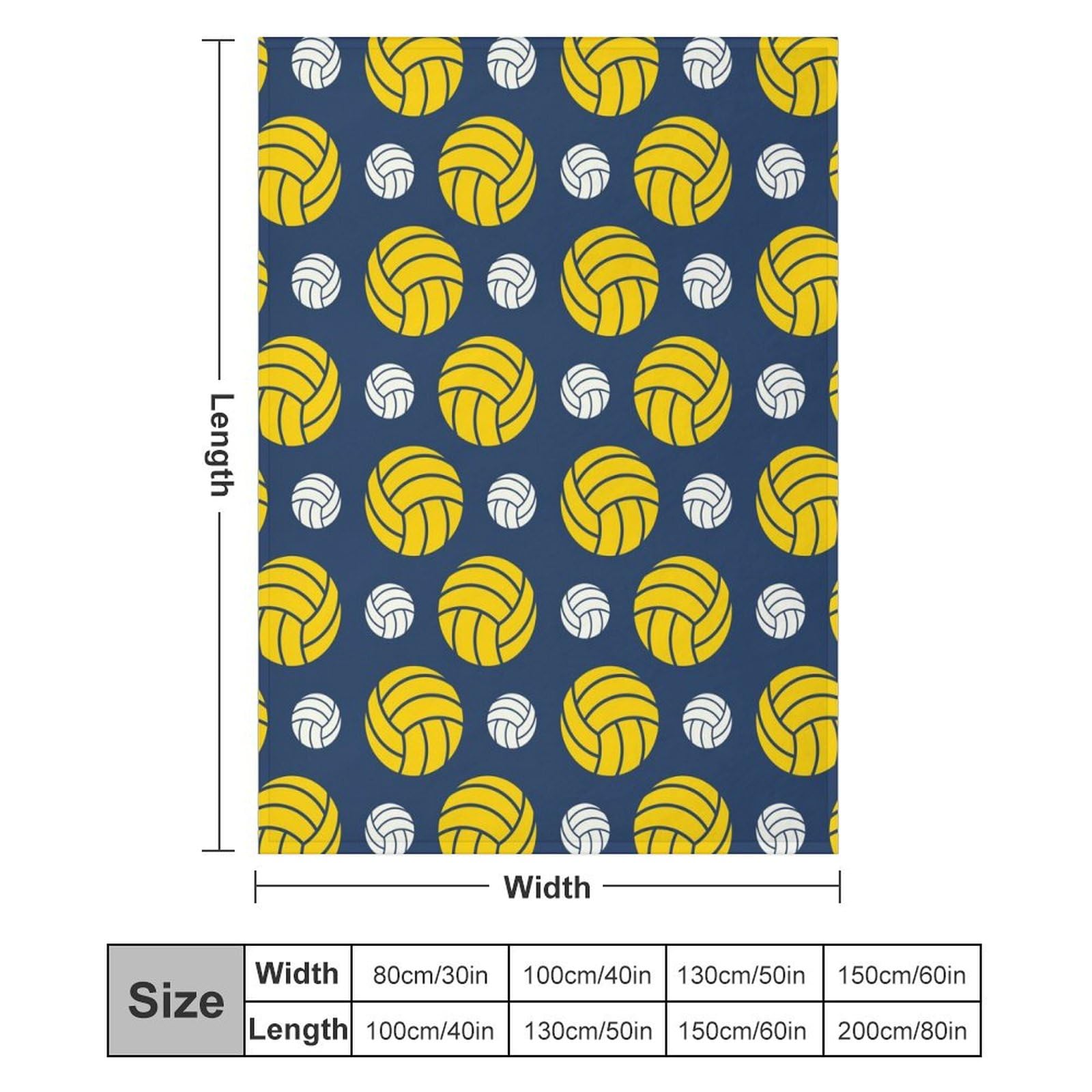 Volleyball Blanket Volleyball Gifts for Boys Girls Warm Cozy Flannel Volleyball Throw Blanket for Kids Adults Volleyball Lovers for Couch Bed 50"x40"