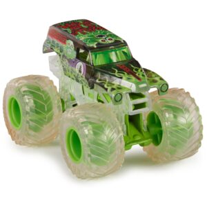 Monster Jam, Official Grave Digger Monster Truck, Die-Cast Vehicle, 1:64 Scale, Kids Toys for Boys Ages 3 and up