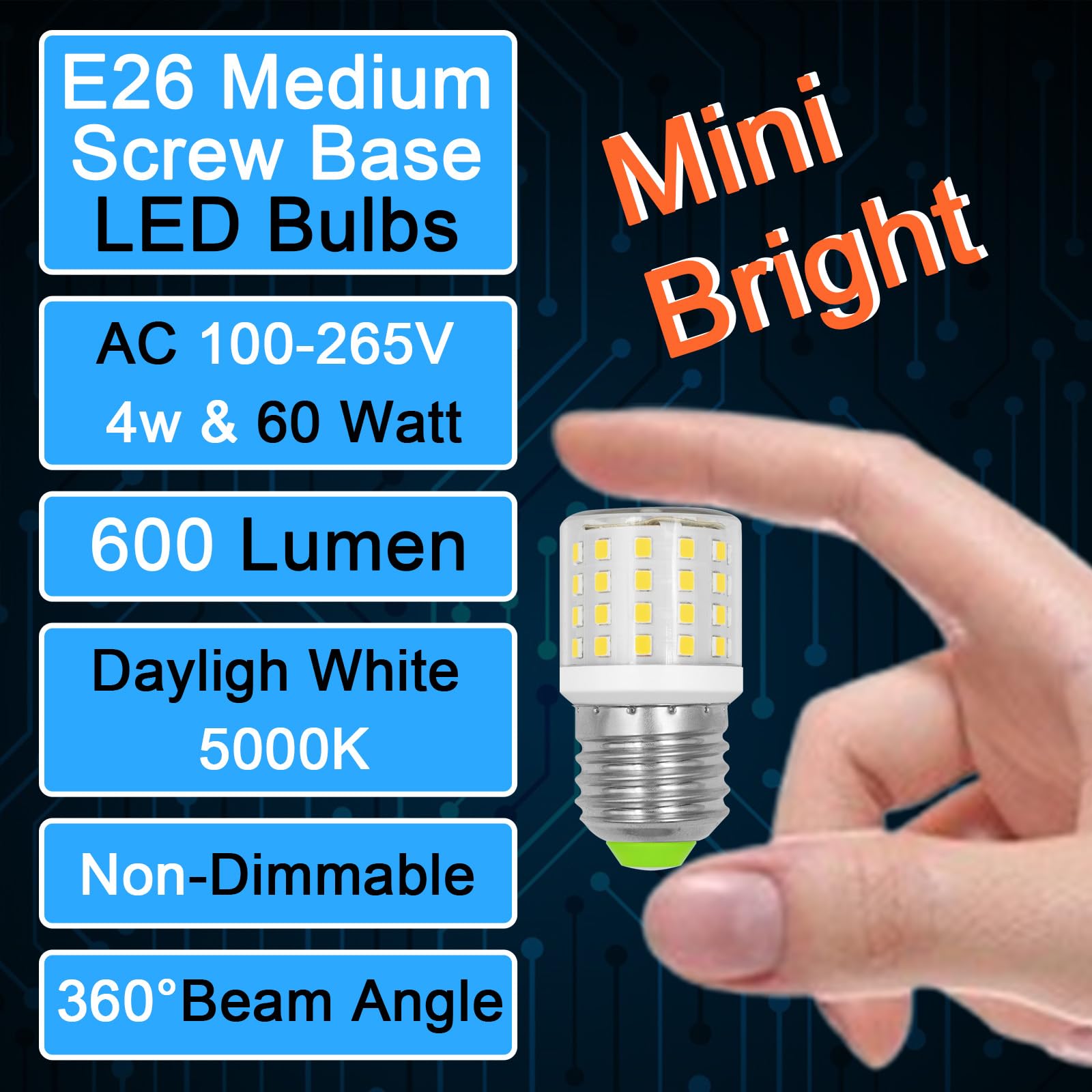 Megereet KEI D34L Refrigerator Bulbs AC 100-265V 3.5W Refrigerator Refrigerator Bulb Replacement 40W Halogen Equivalent Freezer 5304511738 Light Bulb Appliance Daylight White 5000K Pack of 2