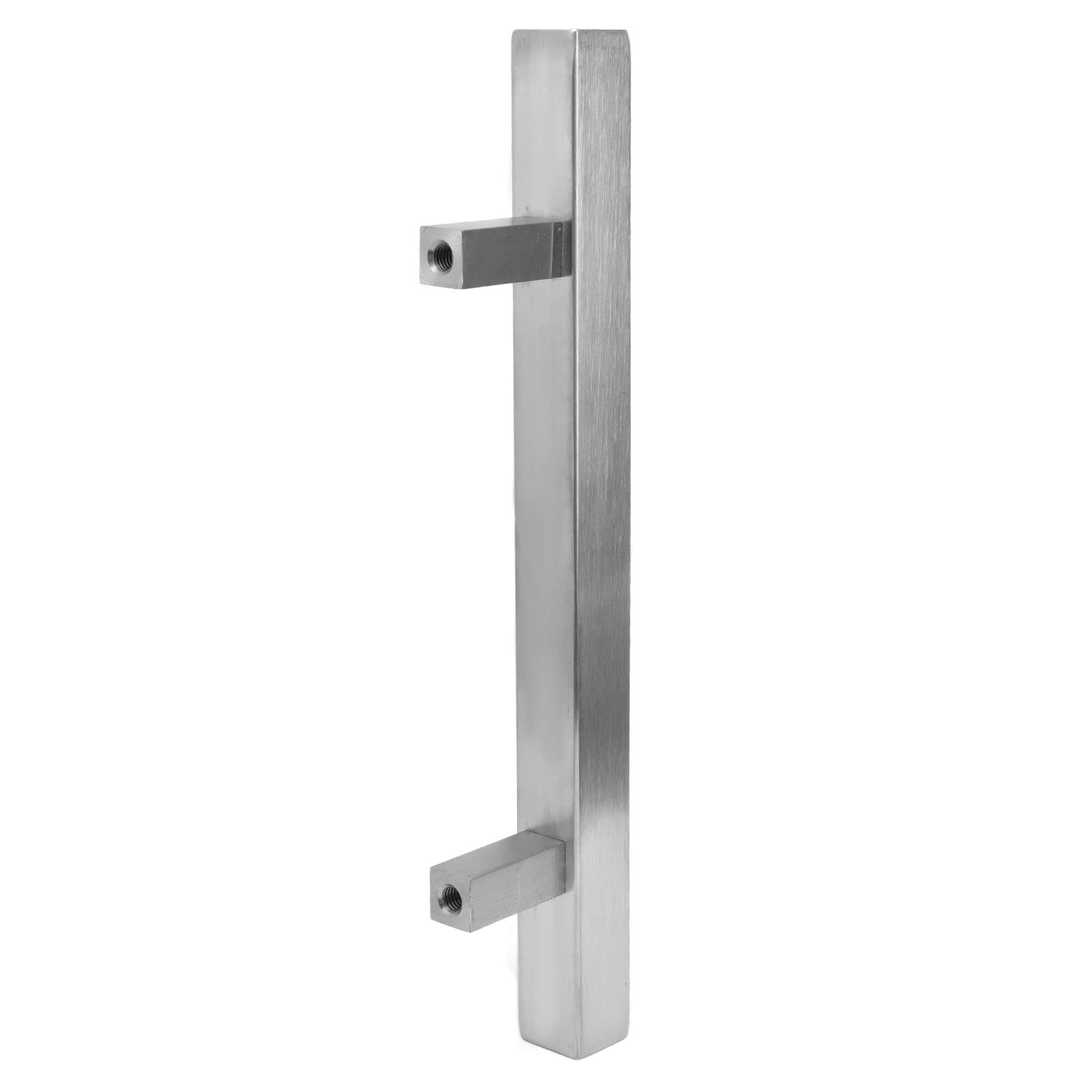 TANIQIACA Stainless Steel Sliding Barn Door Handle - Double Sided Brushed Finish, Ergonomic & for Garage, Barn, Closet - Installation for Home & Commercial Use