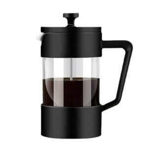 350/600/1000ml Thickened Glass Coffee Press- Espresso- Coffee Tea Maker Coffee Hand-Made Pot Frothed Milk Press