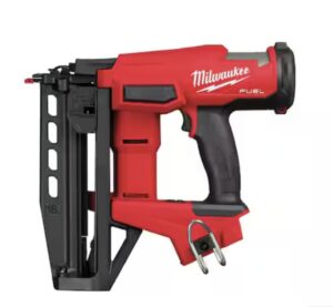 milwaukee 3020-20 m18 fuel 18-volt lithium-ion brushless cordless gen ll 16-gauge straight finish nailer (tool only)