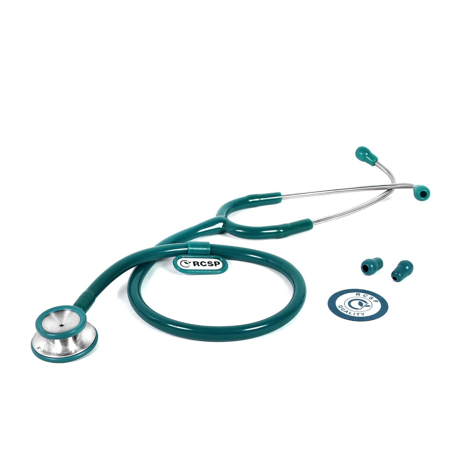 Lightweight Stethoscope for Doctors, Nurses, Students, Home Health Use, Professional Pediatric, Medical, Cardiology (Green)