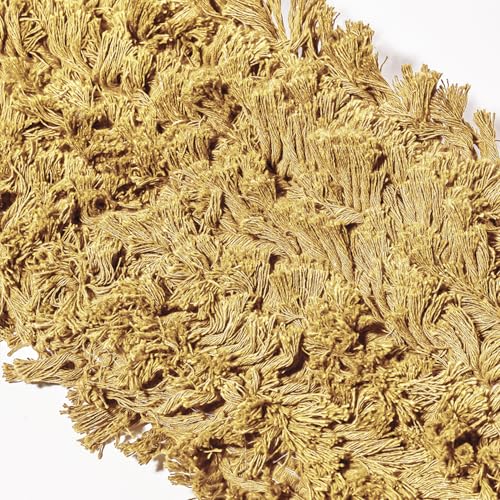 24 Inch Yellow Dust Mop with Metal Handle and 24 Inch Dust Mop Refill Bundle - 2 Mop Sets and 2 Refills