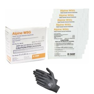 basf alpine wsg (5 x 10g) + disposable gloves