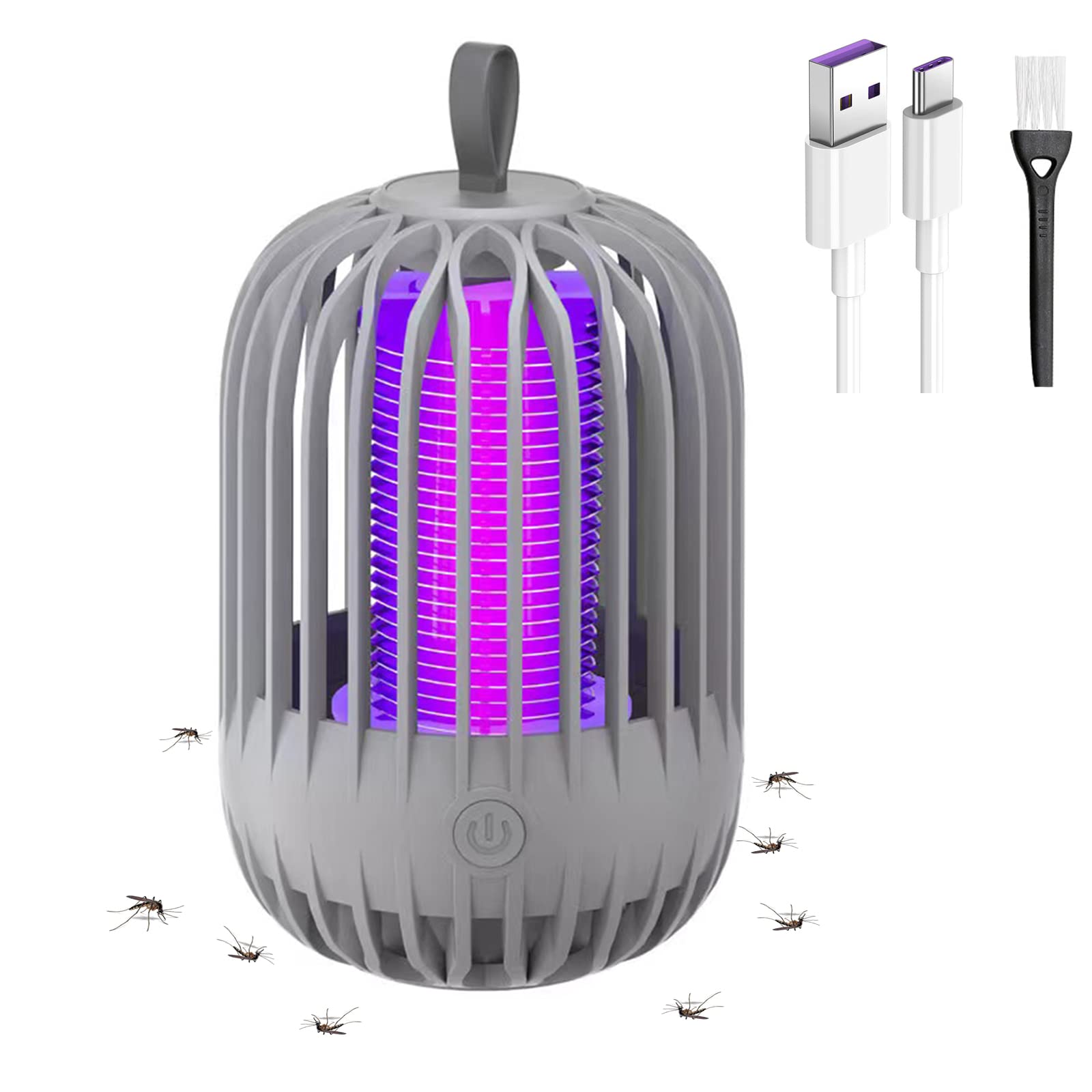 Bug Zapper Indoor,Mosquito Zapper,2024 Upgraded Powerful Indoor Bug Zapper for Home, Garden, Patio,Outdoor Camping