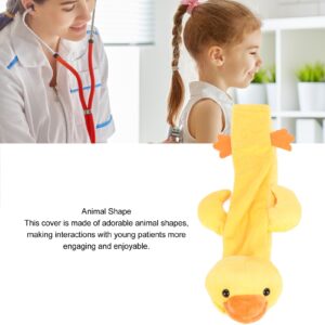 Stethoscope Covers, Cute Animal Shape Stethoscope Cover Sleeves, Plush Accessories for Nurses and Doctors (Duck)