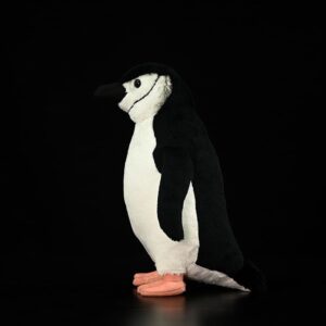 Whrigud Large Chinstrap Penguin Plush, Penguin Stuffed Animal, Cute Doll Plushie Hug Pillow, Soft Halloween Toys for Birthday Girls 11''