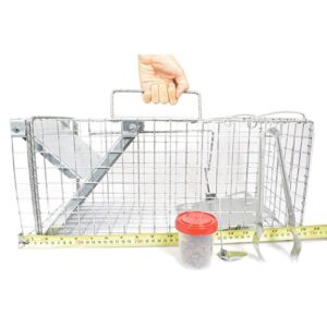 Vectorfog Metal Cage Trap, 20 x 8 x 8 inches, One Entry