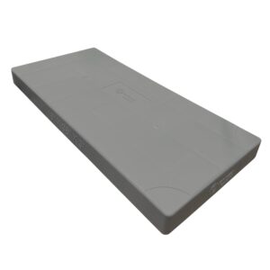 cambridge mini split gray ac condenser pad/base, 18" w x 38" l x 3" h - ideal for air conditioner condenser unit