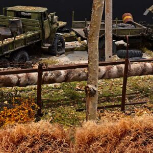 Warmtree Simulation Grass Miniature Static Grass Model Grass Diorama Supplies Artificial Grass for Diorama Materials Train Landscape Railroad Scenery Sand Military Layout Model