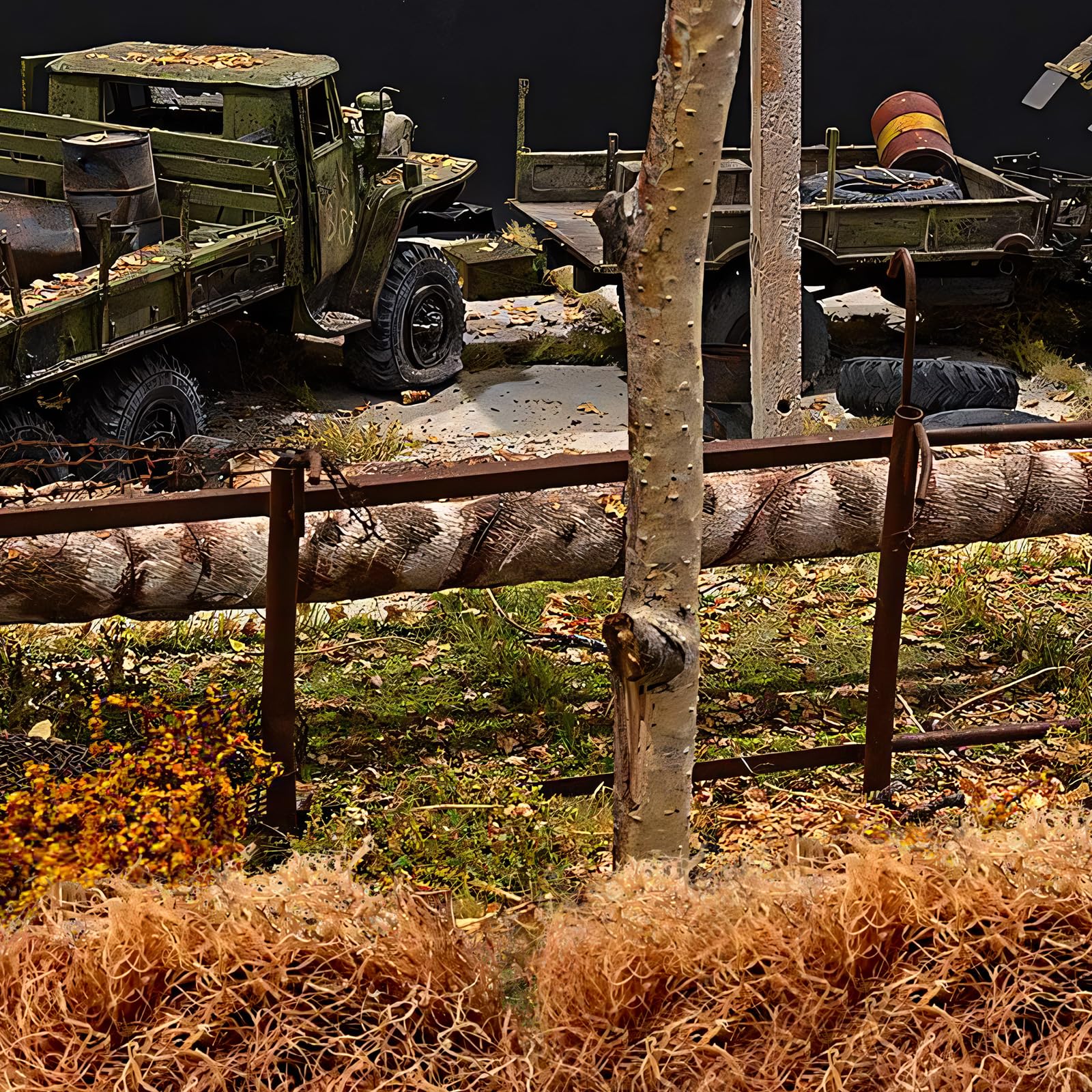 Warmtree Simulation Grass Miniature Static Grass Model Grass Diorama Supplies Artificial Grass for Diorama Materials Train Landscape Railroad Scenery Sand Military Layout Model