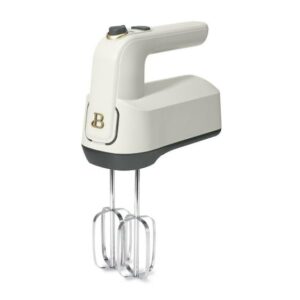 beautiful 6-speed electric hand mixer, (white icing) by drew barrymore