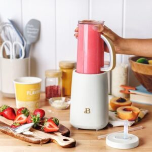 Beautiful Personal Blender Set with 12 Pieces, 240 W, (White Icing) by Drew Barrymore