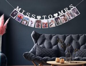 miss to mrs photo banner - miss to mrs banner,bridal banner bridal decoration,wedding shower backdrop,bachelorette party decorations