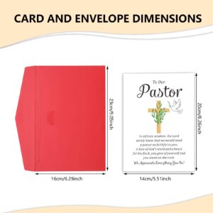 Pastor Appreciation Cards, Pastor Appreciation Gifts, Pastor Gifts, Pastor Appreciation Gifts for Men Women, Thank You Gifts for Pastors Appreciation Gifts Priest Pastor Christmas Christian Prayer