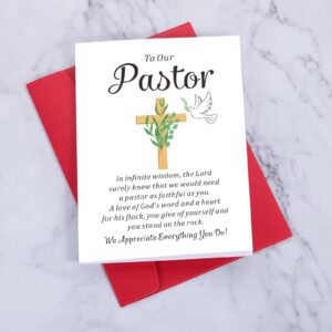 Pastor Appreciation Cards, Pastor Appreciation Gifts, Pastor Gifts, Pastor Appreciation Gifts for Men Women, Thank You Gifts for Pastors Appreciation Gifts Priest Pastor Christmas Christian Prayer