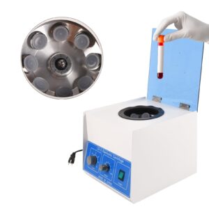 vaidpro electric centrifuge machine 50mlx8 tube, 0-4000rpm speed 2770xg rcf 0-60mins timer, benchtop electric lab centrifuge machine for prp plasma, laboratory school lab medical practice hospital