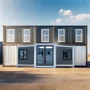 20 Ft Prefabricated Steel Container House Small House with Fully Equipped Kitchen Fully Assembled