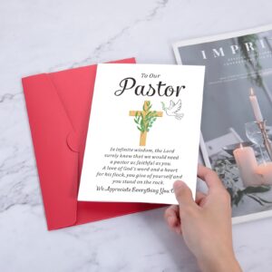 Pastor Appreciation Cards, Pastor Appreciation Gifts, Pastor Gifts, Pastor Appreciation Gifts for Men Women, Thank You Gifts for Pastors Appreciation Gifts Priest Pastor Christmas Christian Prayer