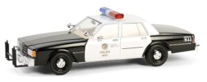 greenlight 85602 1:24 scale diecast 1989 chevy caprice - los angeles police department lapd model car, limited edition