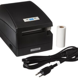 CITI-Zen CT-S2000UBU-BK CT-S2000 Series Hi-Speed POS Thermal Printer, USB, Internal Power Supply Black