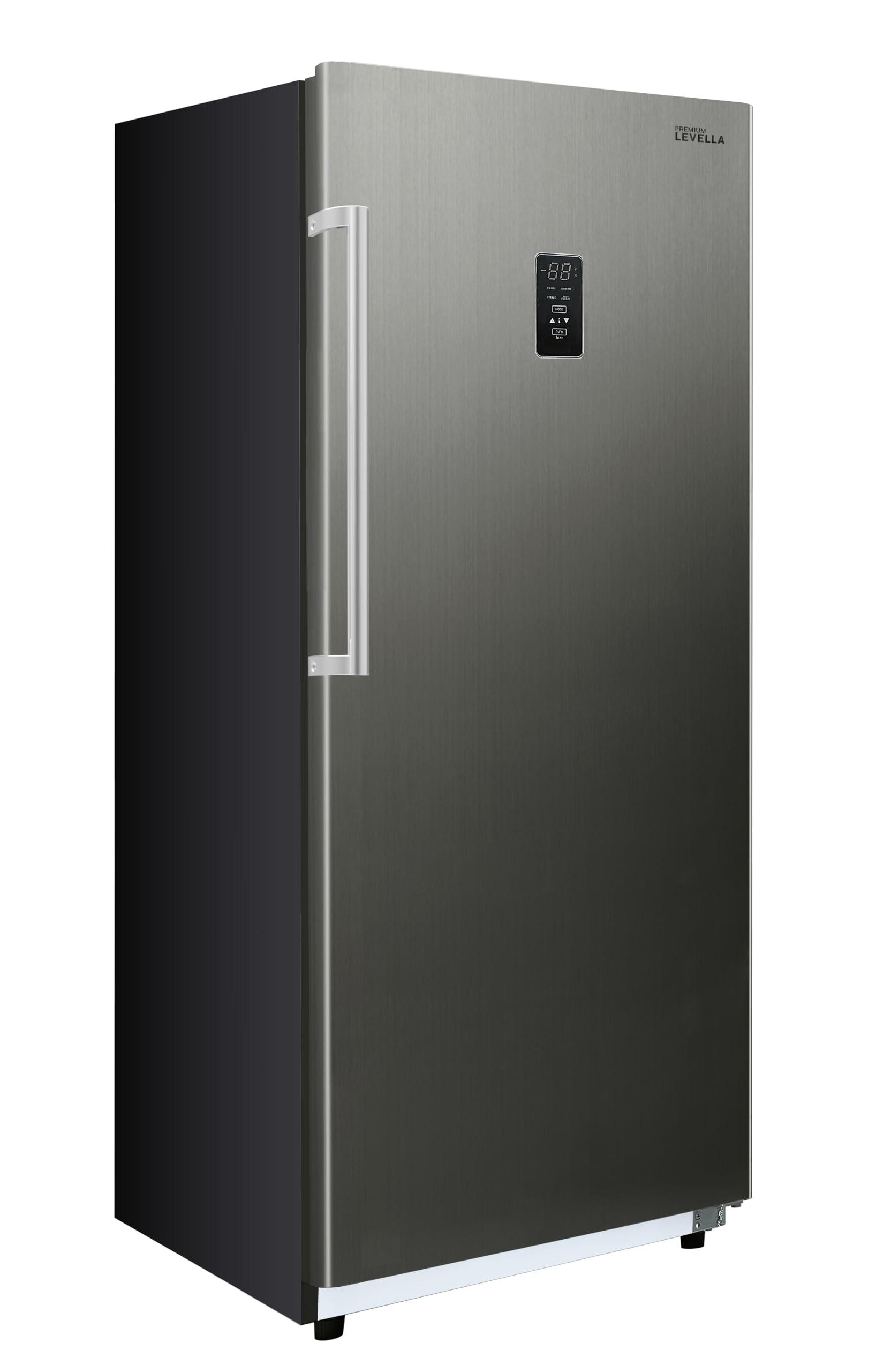 Premium Levella PFV1406XS 14 Cu. Ft. Frost Free Upright Freezer in Silver