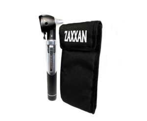 zaxxan- pocket pro otoscope in soft pouch case