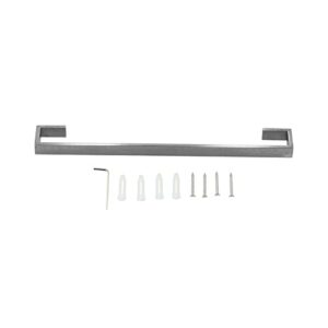 eurollar 23.6in towel racks for bathroom, brushed 304 stainless steel towel rack wall mount, hand holder and shelf for bath towels, multiuse bathroom accessories, for home, kitchen