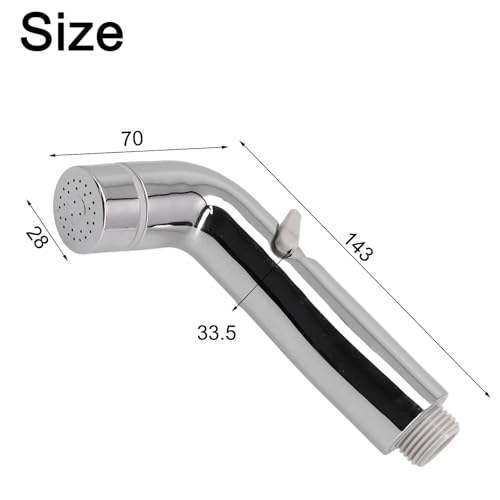 Handheld Bidet Sprayer for Toilet Handheld Sprayer Toilet Bidet Faucet Sprayer Shower Head Adjustable Bidets Spray Nozzle for Wash Household Bathroom Accessories