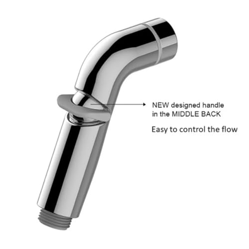 Handheld Bidet Sprayer for Toilet Handheld Sprayer Toilet Bidet Faucet Sprayer Shower Head Adjustable Bidets Spray Nozzle for Wash Household Bathroom Accessories