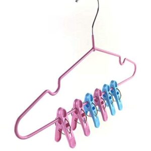 20Pcs Household Clips Multicolor Reusable Plastic Clothes Pegs Clothespins Travel Hanger Durable Processing