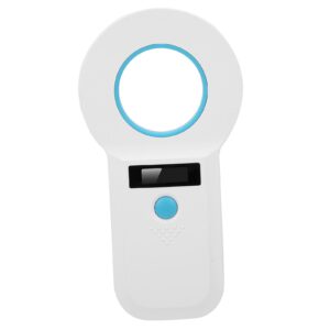 RFID Animal Tag Reader Microchip Scanner - Brightness Display, USB Rechargeable, EMID/FDX - B Support, Ideal for Small Animal