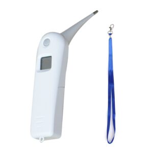 ozeau pet with probe for accurate temperature detection suitable for cats dogs lcd display for dog