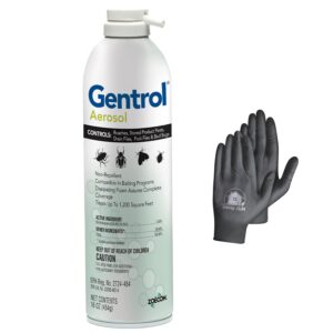 zoecon gentrol 16oz aerosol + disposable gloves