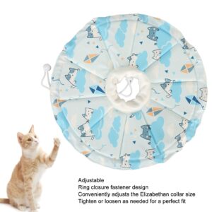 Pet Cat Elizabethan Collar, Waterproof Prevents Biting Breathable Cat Cone Collar for Pets for Cats (Genericwgvg9042ni-11)