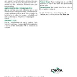 Zoecon Gentrol 16oz Aerosol + Disposable Gloves