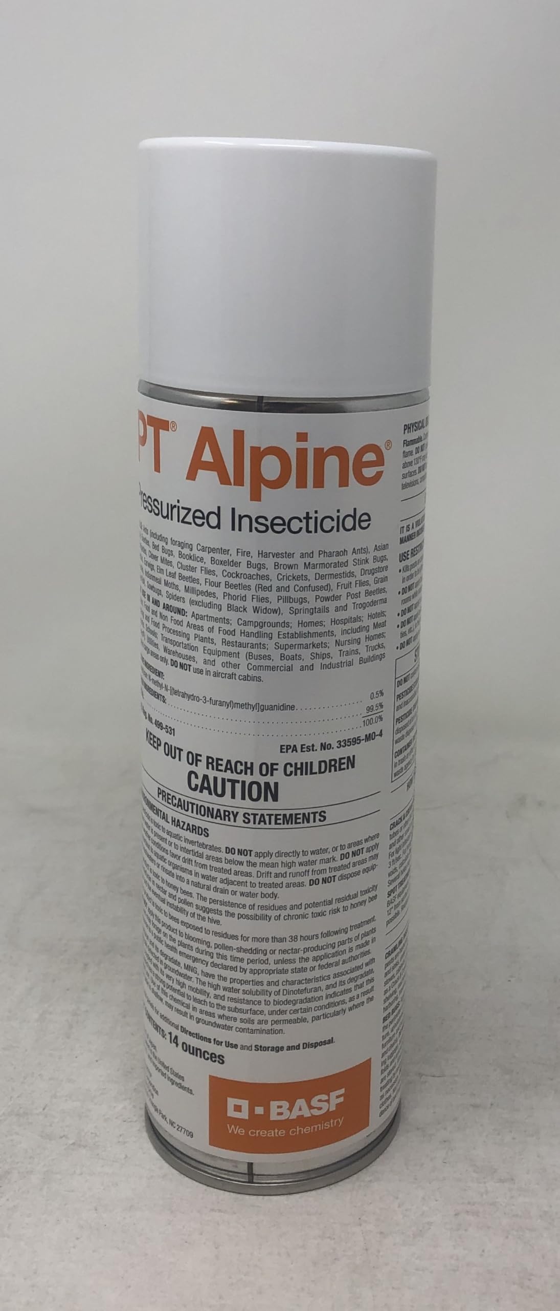 PT Alpine Flea & Bed Bug 14oz Aerosol + Disposable Gloves