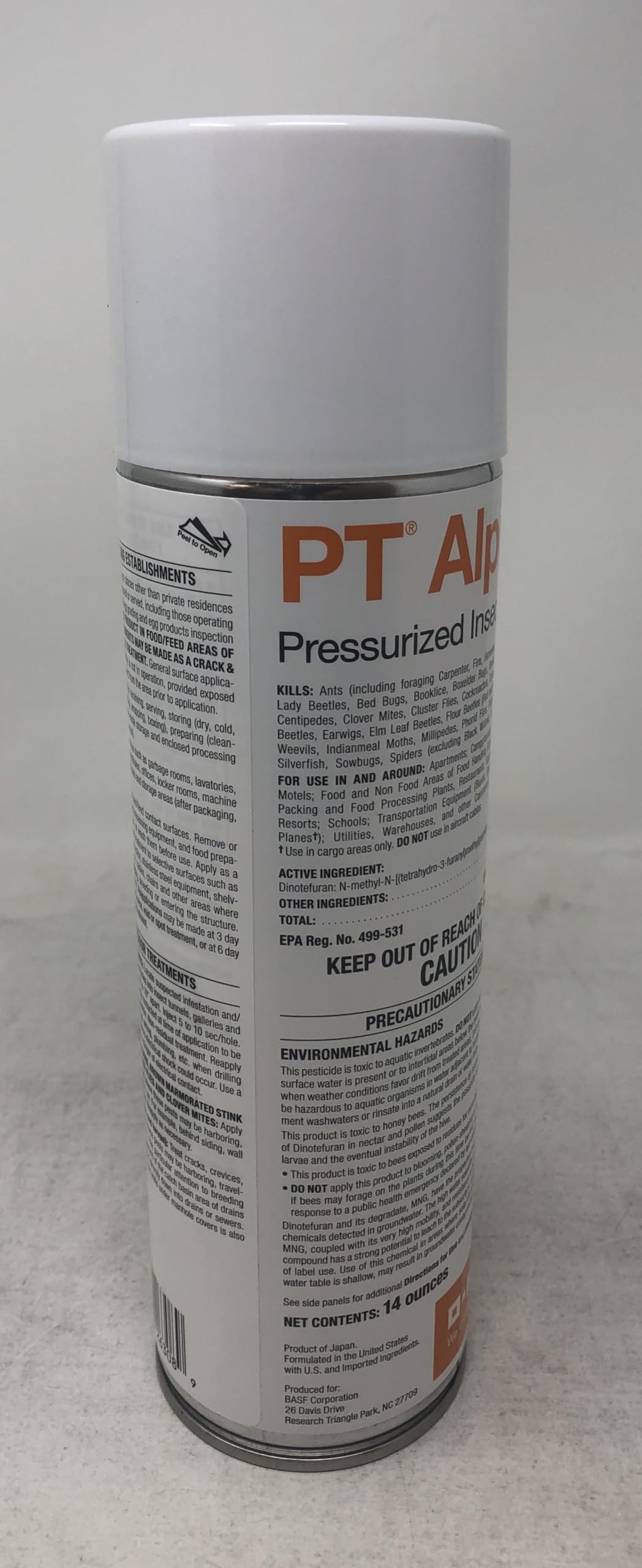 PT Alpine Flea & Bed Bug 14oz Aerosol + Disposable Gloves