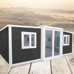 movable expandable shipping container frame house 20 ft and 40 ft 2 bedroom expandable container tiny house