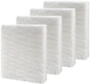 4-pack humidifier filter replacement compatible with aprilaire water panel 35 models 350, 360, 560, 560a, 568, 600, 600a, 600m, 700, 700a, 700m, 760, 760a, 768, compatible with honeywell hc26p, hc26