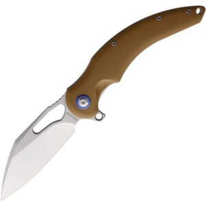 rough rider linerlock tan g10 rr2596