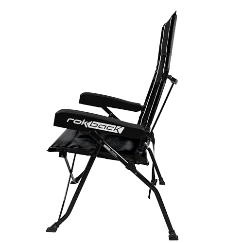 Kijaro Rok-Back Apex Chair - Vik Black