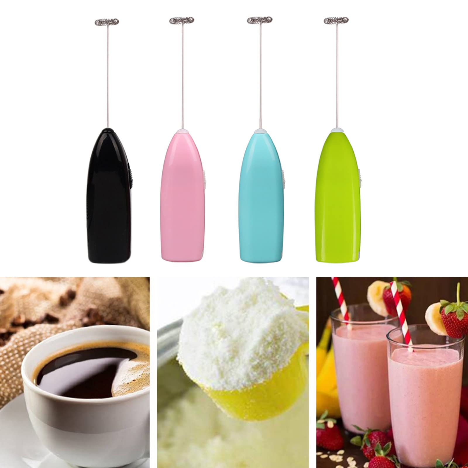 Beater Milk Frother Handheld Blenders Whisk Electric Immersion Hand Blenders Milk Foamers Kitchen Gadget