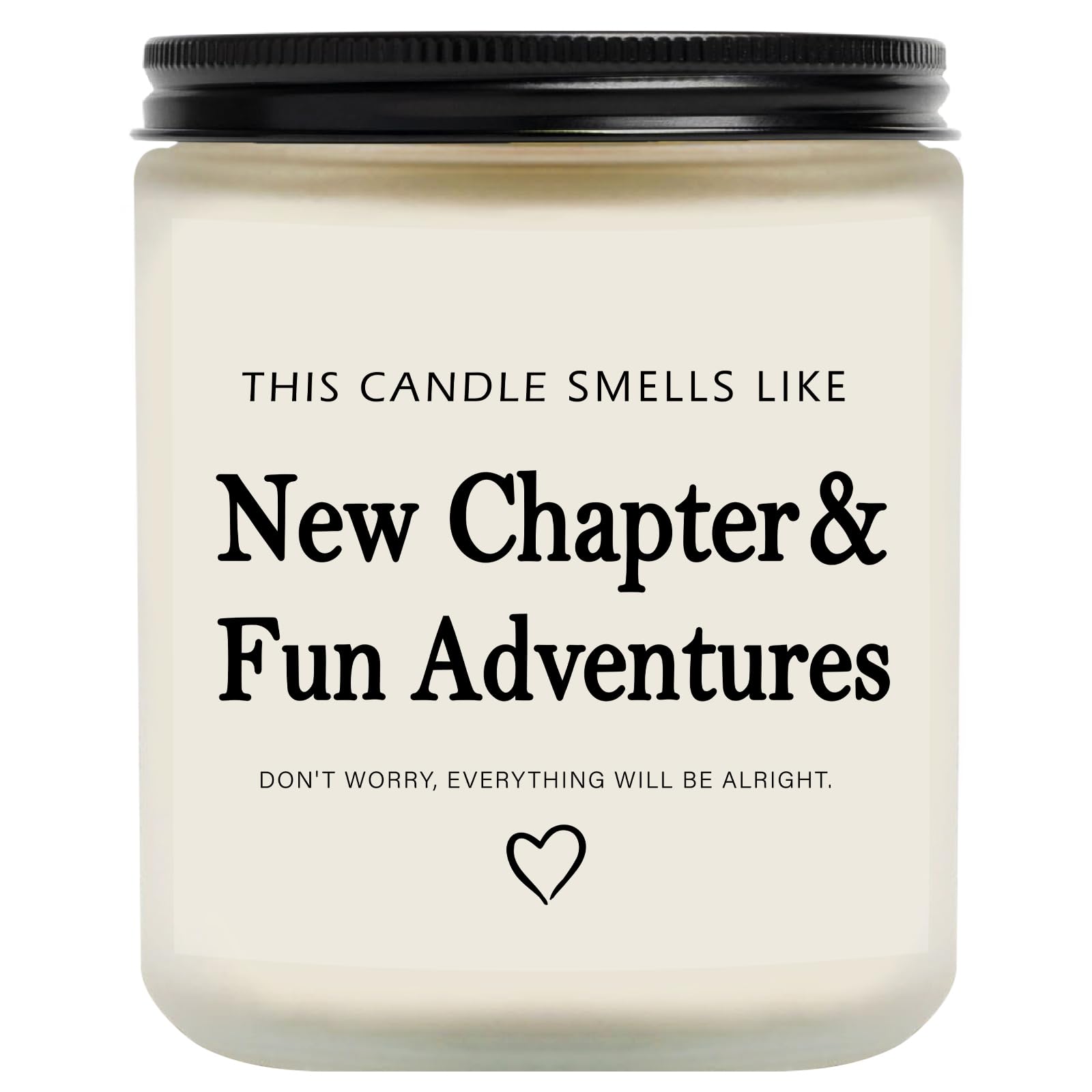 New Beginnings Gifts for Women Men, New Job Gifts for Women, Going Away Gifts for Friends Coworker, Divorce Gifts for Women, Lavender Scented Candle