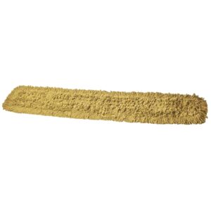 48 Inch Yellow Dust Mop with Metal Handle and 48 Inch Dust Mop Refill Bundle - 2 Mop Sets and 4 Refills