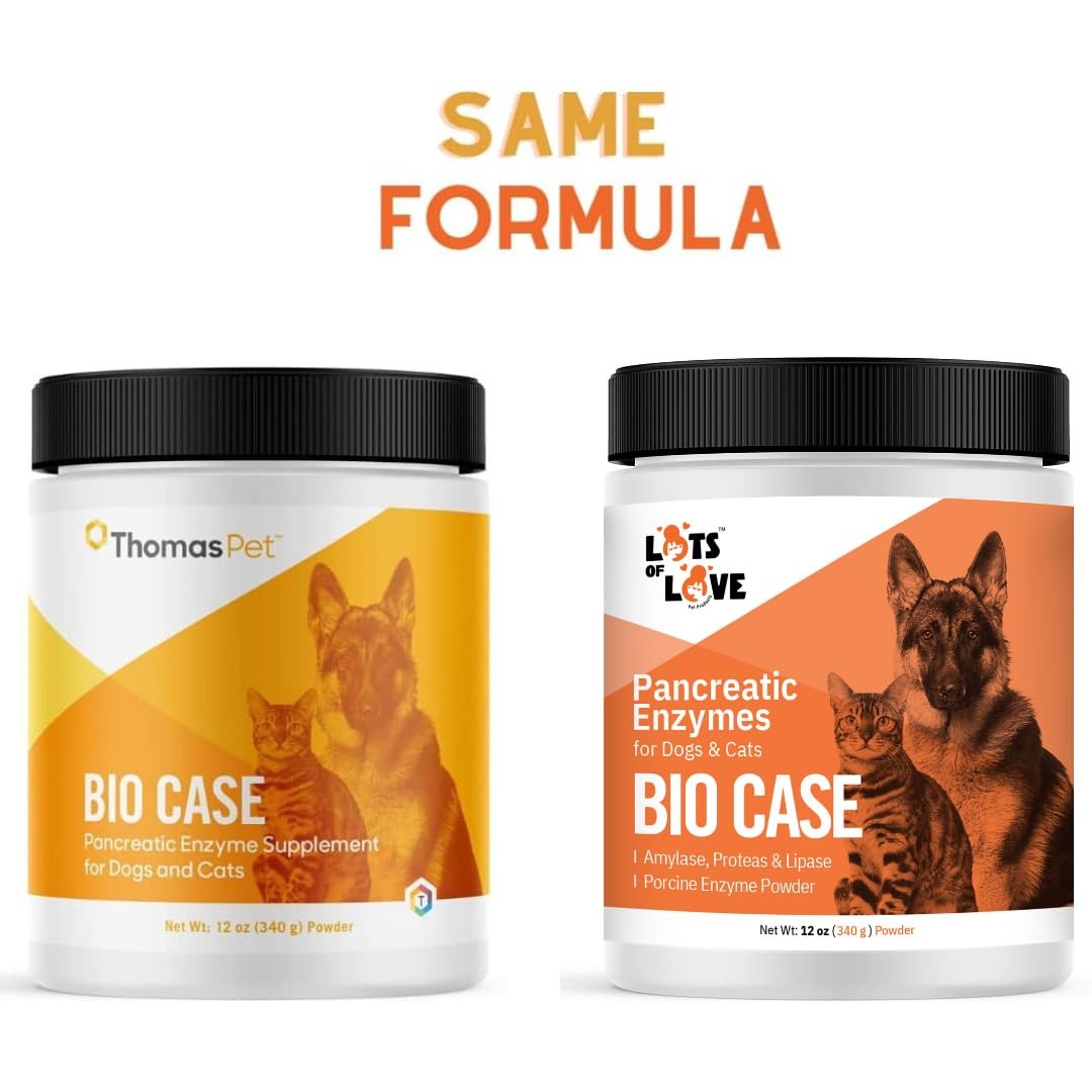 Bio Case - Pancreatic Enzymes for Dog & Cat - 12 Oz Powder (Formerly Thomas Labs BioCase)