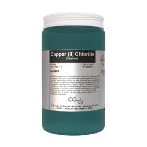 copper (ii) chloride dihydrate - high-purity laboratory reagent (250 grams)