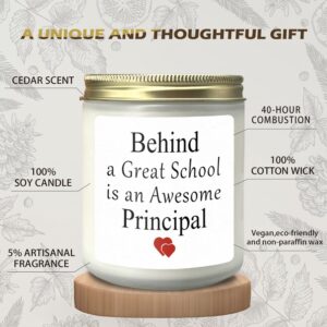 CIOJUNE Phincipal Gifts for Women, Best Principal Gifts, Principal Appreciation Gifts, Gifts for School Pnincipa, Phincipal Scented Candles